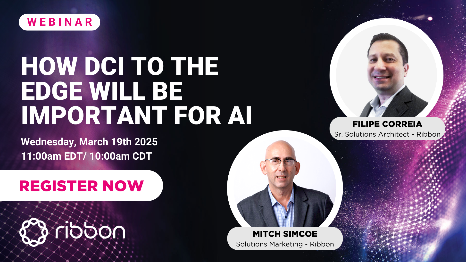 Webinar - How DCI to the Edge will be important for AI